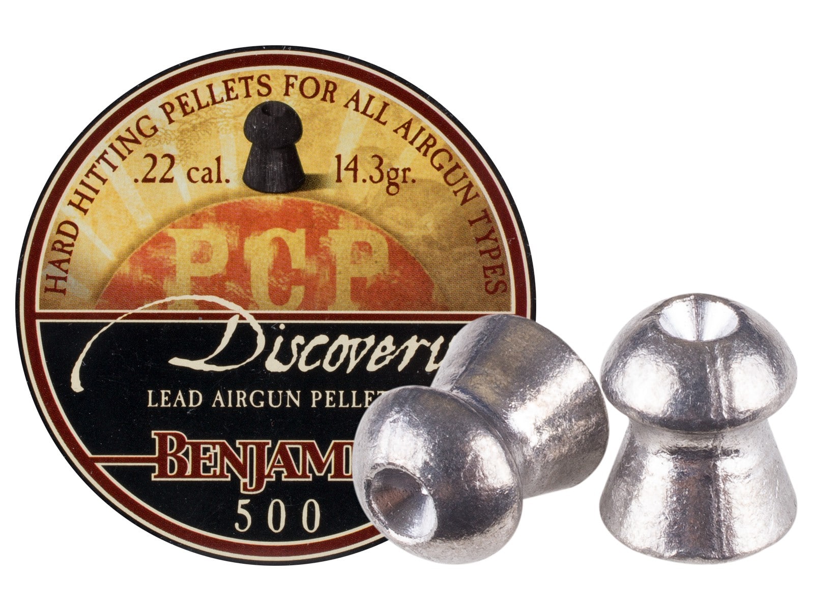 Benjamin Discovery .22 Cal, 14.3 Grains, Hollowpoint, 500ct – Canada ...
