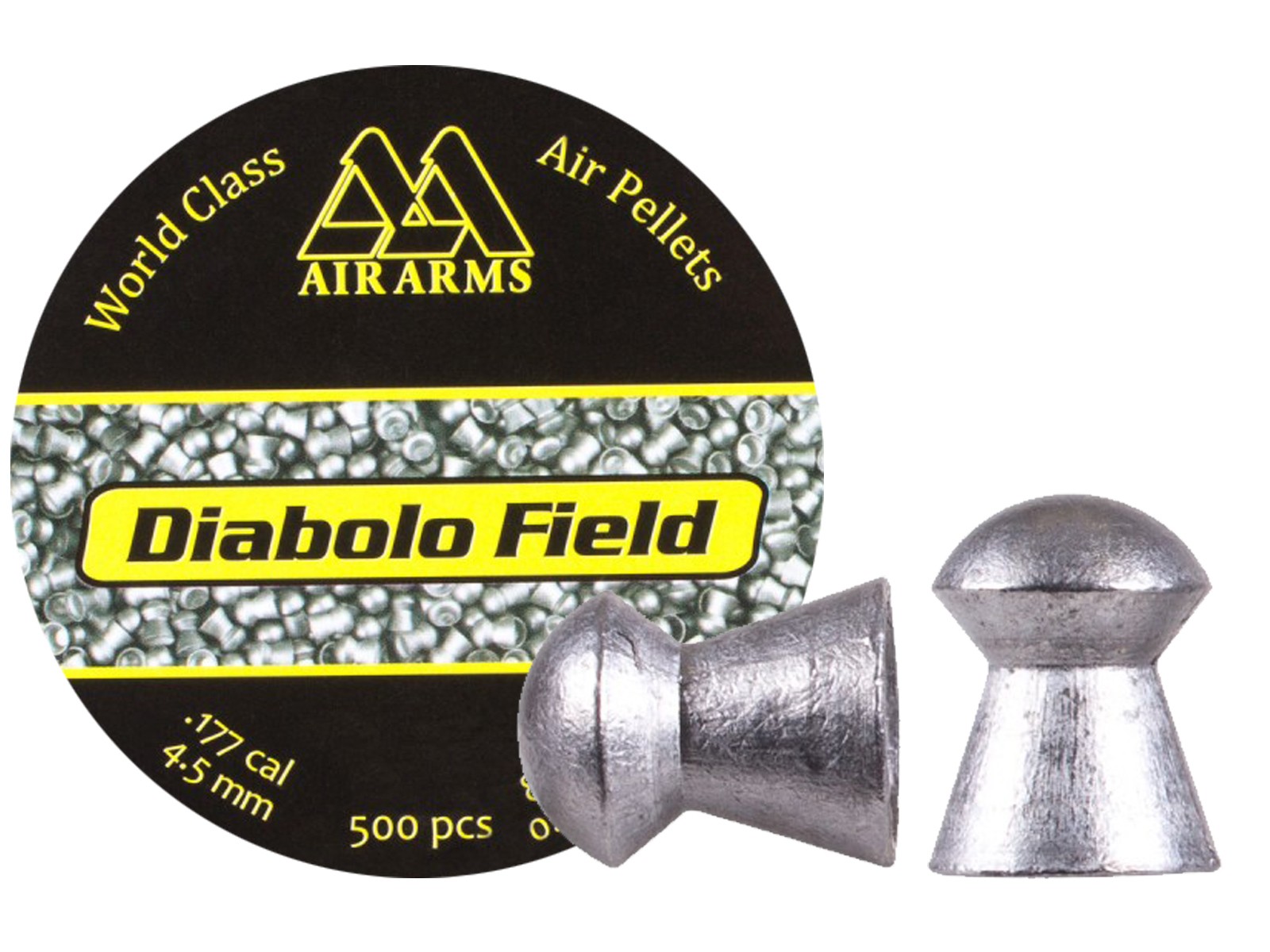 Air Arms Diabolo Field .177 Cal, 4.52mm, 8.44 Grains, Domed, 500ct – Canada Shooting Supply