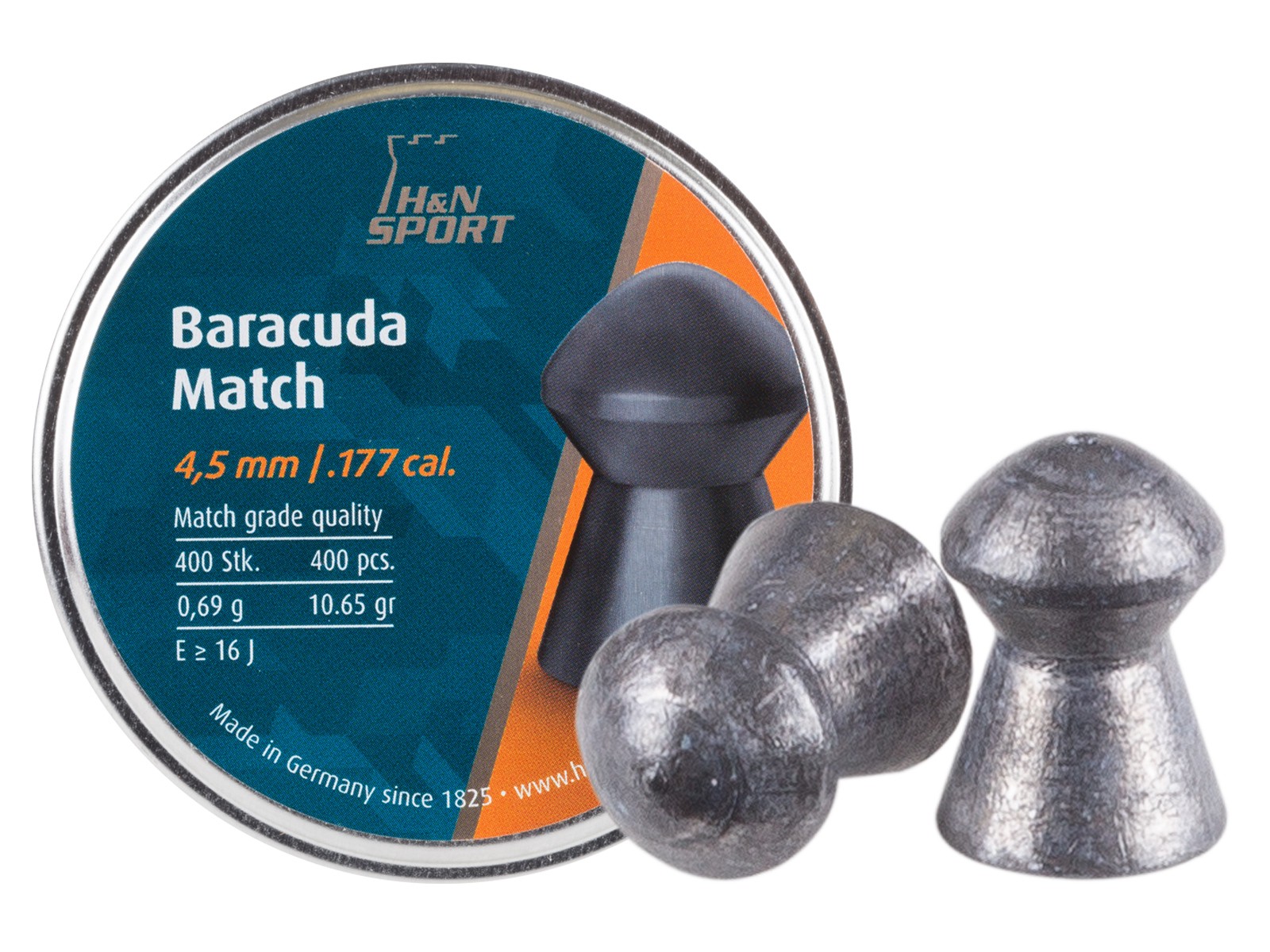 H&N Baracuda Match .177 Cal, 10.65 Grains, Round Nose, 400ct – Canada ...