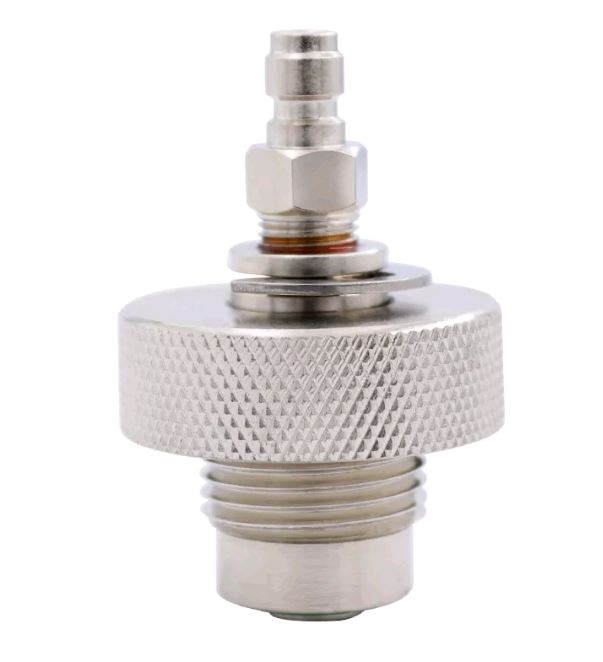 Stainless Steel 300Bar Valve Male Filling Adapter For Paintball Air PCP ...