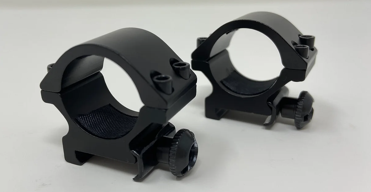 EMB Low Height Scope Rings, For 1″ Tube, For Weaver Rails – Canada ...