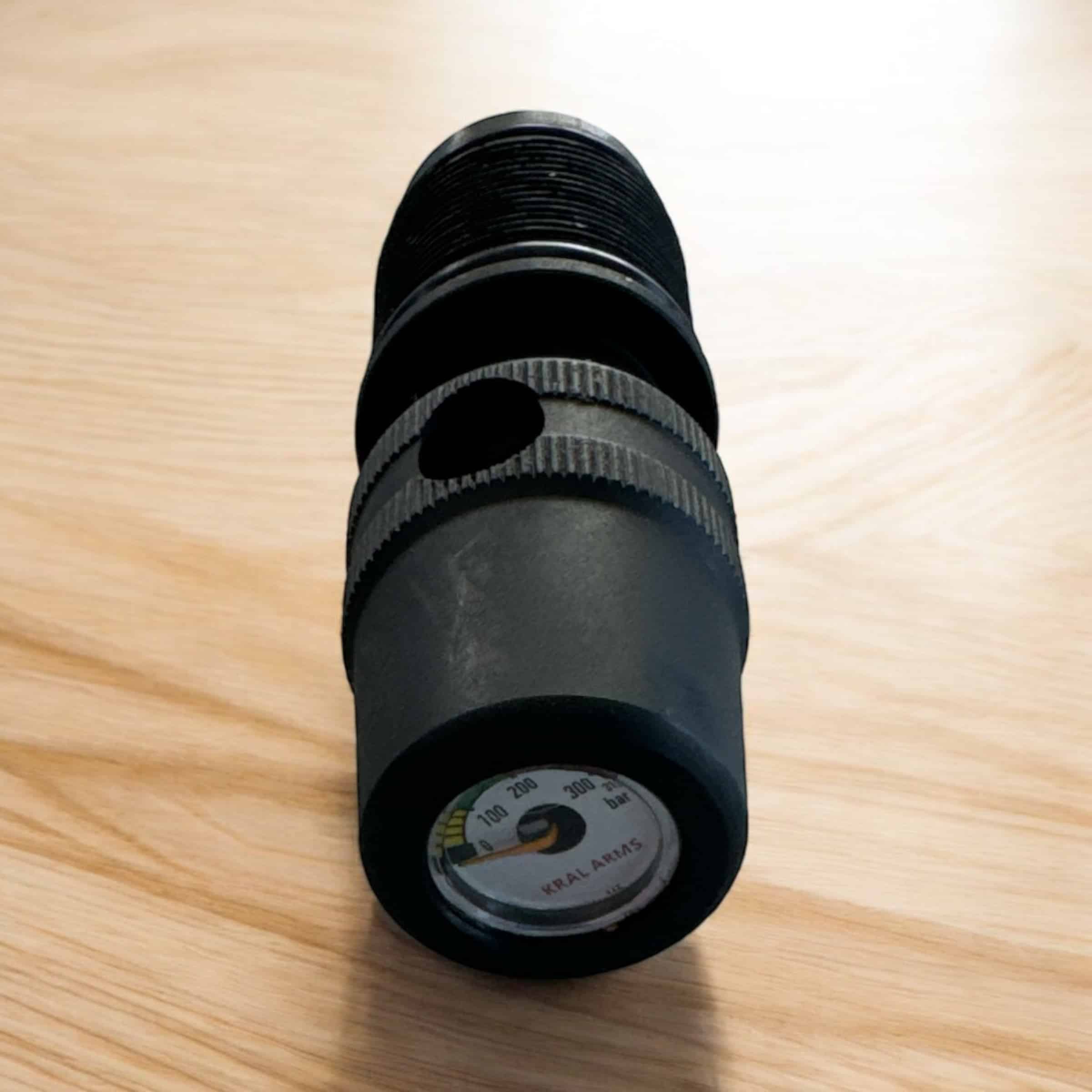 KRAL Air Tube Fill Fitting with Gauge and Dust Cover – Canada Shooting ...