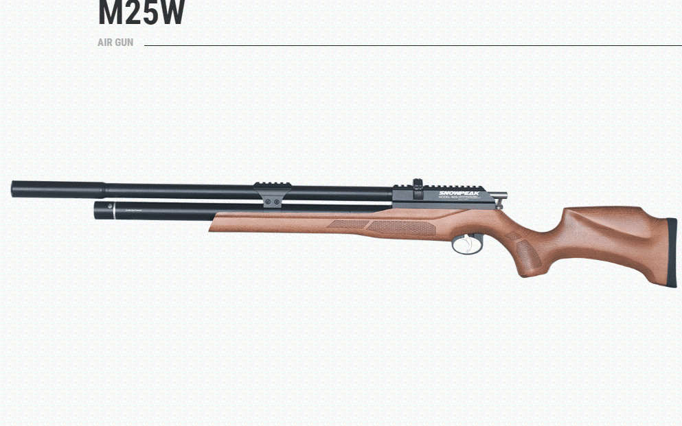 Snowpeak M25W PCP Air Rifle – Full Power Version 0.22 – Canada Shooting Supply